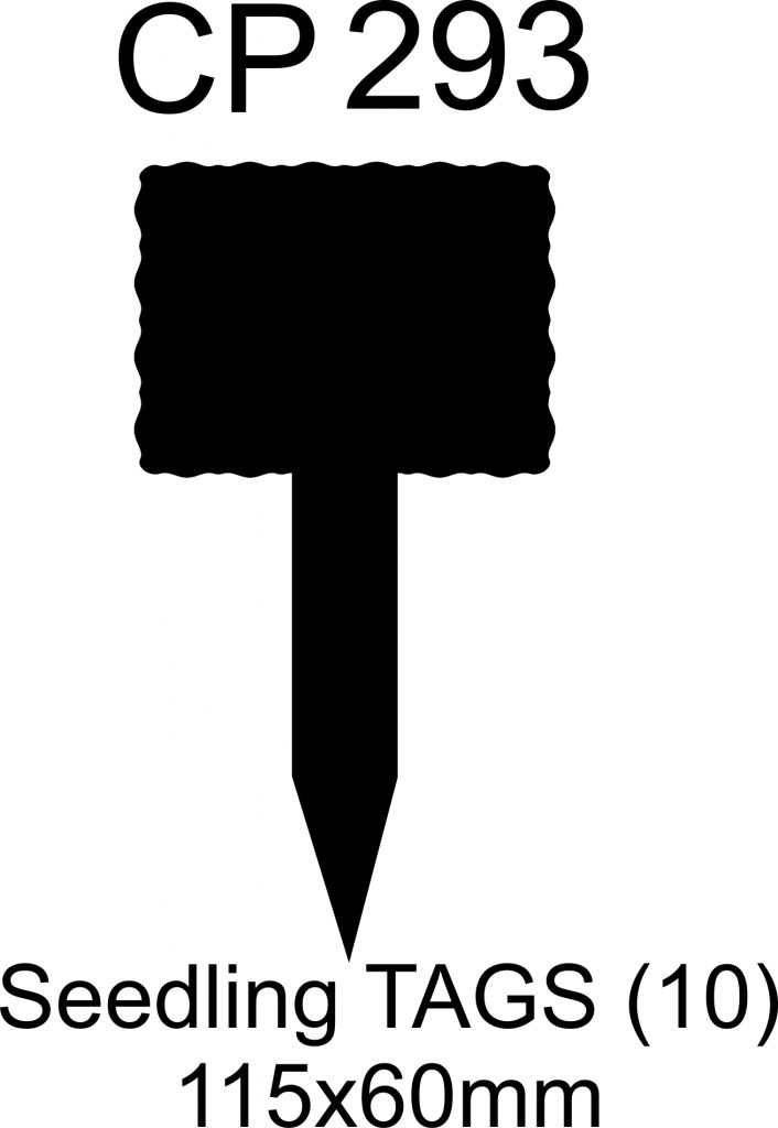 CP293 – Seedling tags (10) – Windgat Stencils