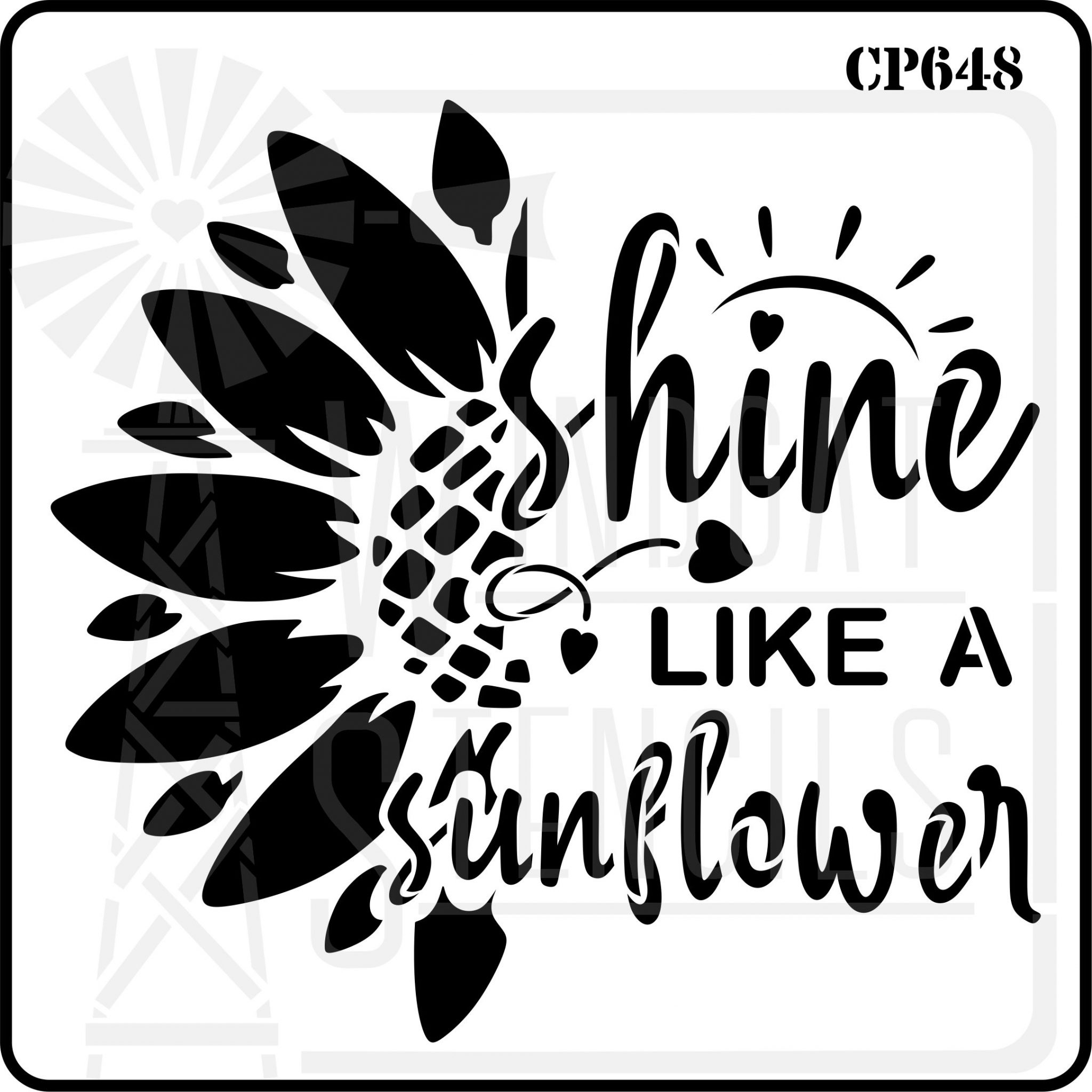 CP648 – Stencil – Windgat Stencils